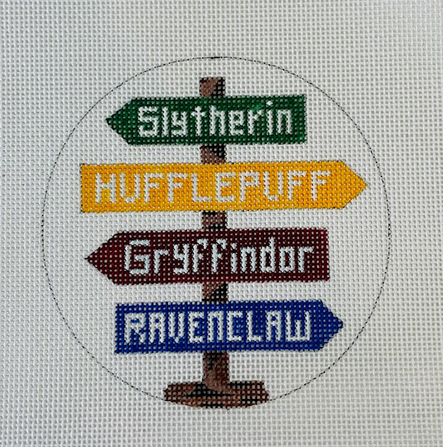 Harry Potter Houses Directions Sign – STITCH